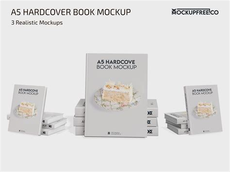 Free A5 Hardcover Book Psd Mockup On Behance