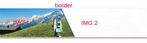 css two images background inline separate by diagonal