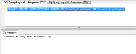 non cluster index in sql servers