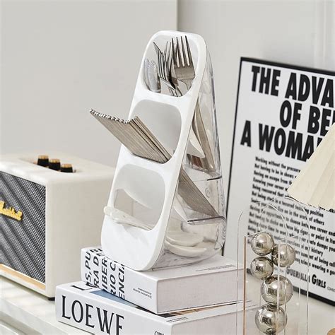 Dengmore Dust Proof Multifunctional Kitchen Tableware Storage Box