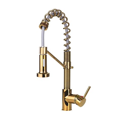 Torneira Para Cozinha Gourmet Misturador Monocomando Extensível Em Aço