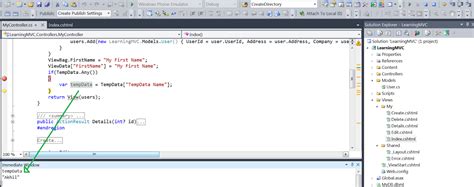 Learning Mvcpart 2 Creating Mvc Application Amp Perform Crud Operations