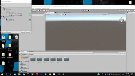 creating your own augmented reality with unity youtube