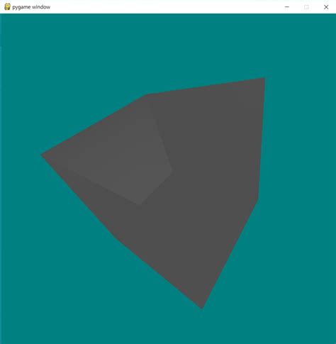 python pyopengl normal is not working help me