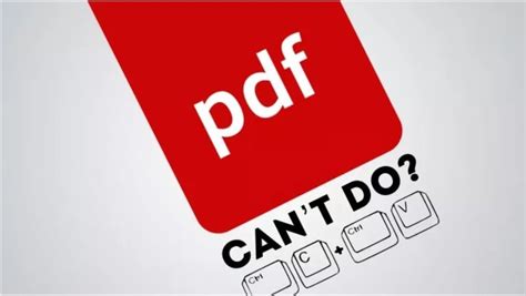 how to copy text from secured pdf with without password