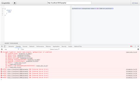 syntaxerror unexpected token