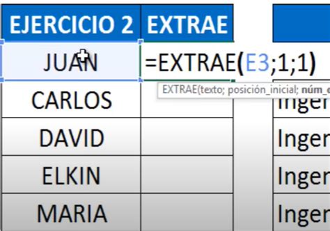 Como Extraer Texto O NÚmeros De Una Celda En Excel Con La Función