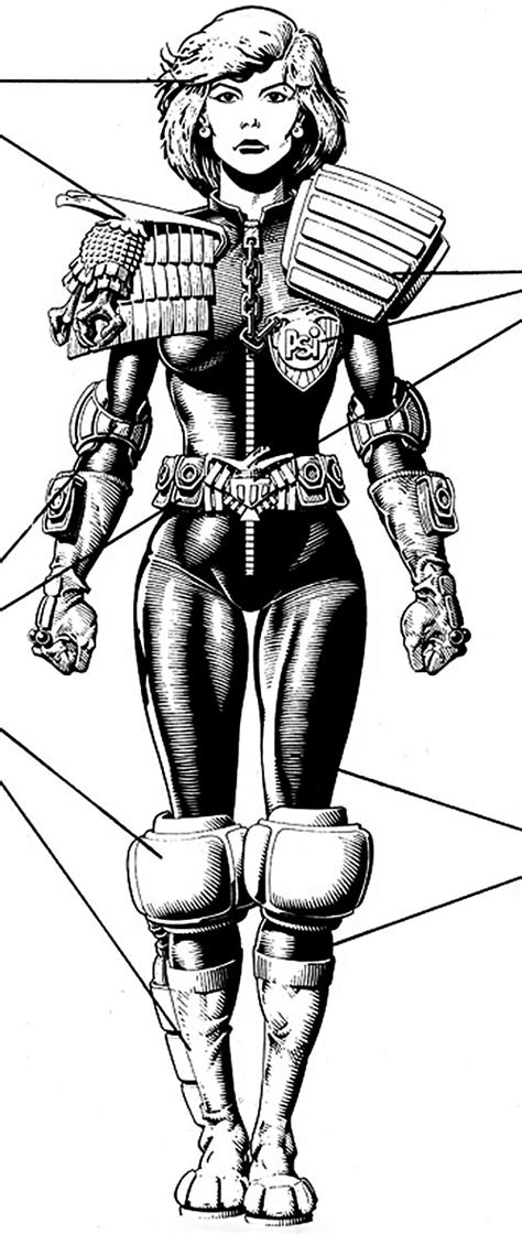 Judge Anderson Psi Division 2000ad Comics Judge Dredd Profile