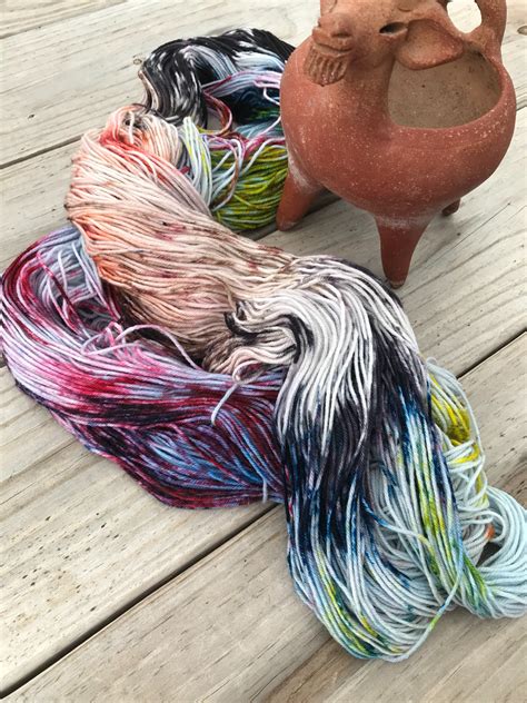 Cadillac Ranch Fingering Sock Yarn Bashful Armadillo Fibers