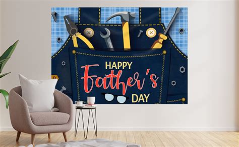 Wolada Happy Fathers Day Backdrop Fathers Day Backdrop