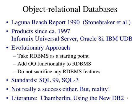 ppt object relational databases powerpoint presentation
