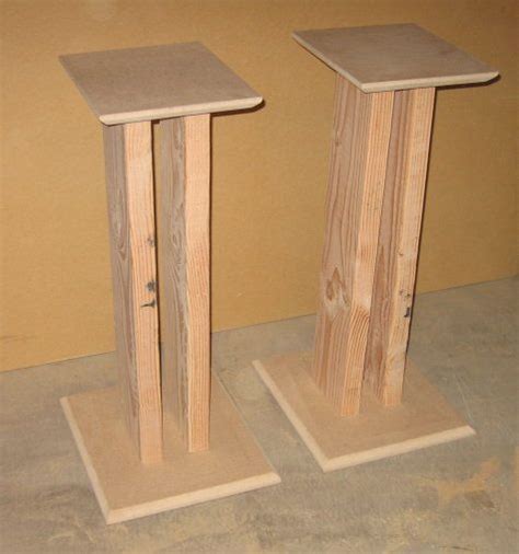 8 Great Diy Speaker Stand Ideas That Easy To Make Enthusiasthome