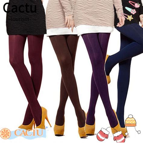 Cactu Sexy Hot Thick Women 120d Stockings Pantyhose Shopee Philippines