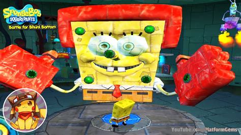 Spongebob Battle For Bikini Bottom Ending Final Boss Gameplay