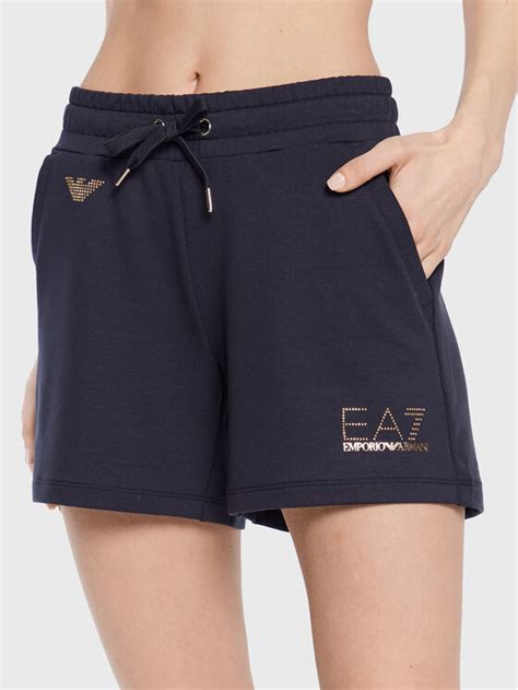 Ea7 Emporio Armani Sportshorts 3rts63 Tj9rz 1554 Dunkelblau Regular Fit