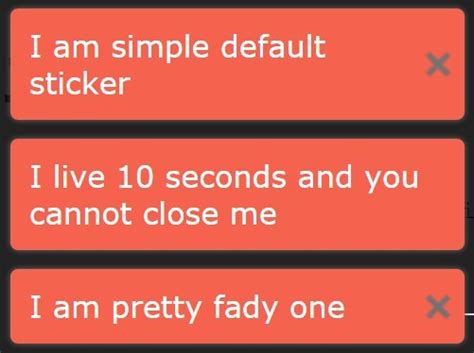 easy sticky notification plugin for jquery stickr free