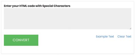 free tool to help you convert special characters for html email