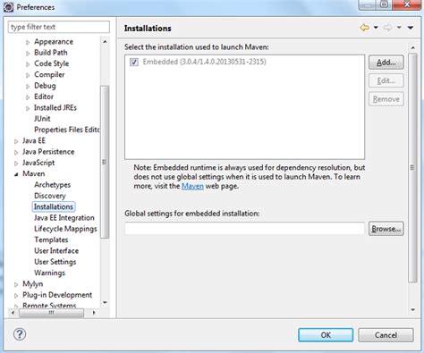 hibernate development environment with eclipse and maven