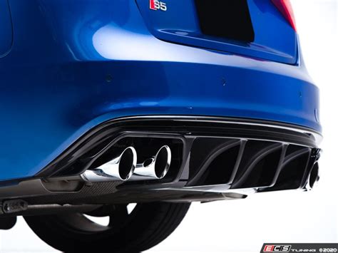 Ecs 006241la01 Audi B8 5 S5 A5 S Line Rear Diffuser Gloss Black