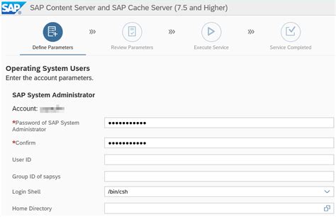 steps to install and configure sap content server 7 53 file system on