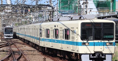 小田急沿線住み鉄道ファン日記 【現役最後の力走見せる】小田急電鉄8000形8254f、同編成の現役最後の特別団体専用列車に充当される