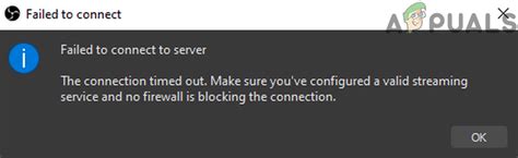 solved obs failed to connect to server appuals