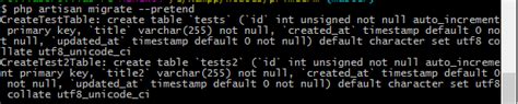 migrate pretend view actual sql queries before you run