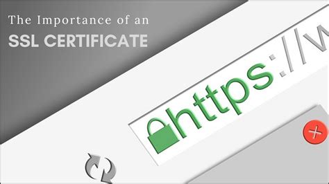 the importance of an ssl certificate old city web services