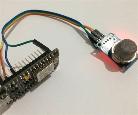 easy air quality report with nodemcu mq135 cayenne 4 steps with