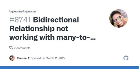 bidirectional relationship not working with many to many relations