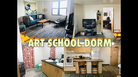 Huge Art School Dorm Tour Possibly The Worst Room Tour Ever Youtube