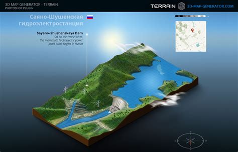 3d Map Generator Terrain Russian Dam By Templay Team On Deviantart