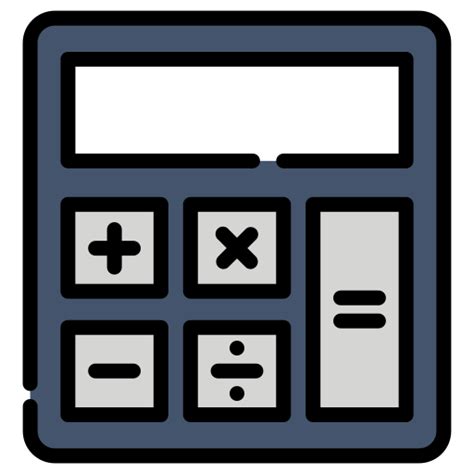 Calculator Generic Outline Color Icon