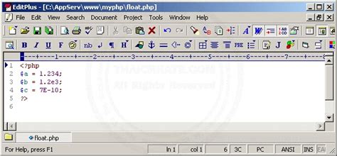 php float