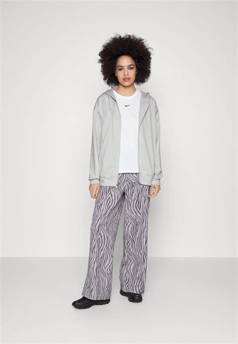 Nike Sportswear Hoodie Sweat Zippé Grey Heather Sail Gris Zalando Fr