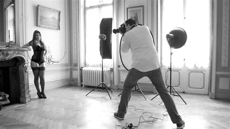 Boudoir Shooting Backstage Video Youtube