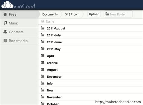 how to install and configure owncloud server