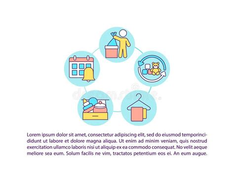 Ejemplo Del Vector De La Colección De Los Buenos Y Malos Hábitos