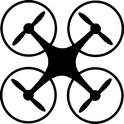 Download Quadcopter Drone Logo Png Clipart 5647053 Pinclipart
