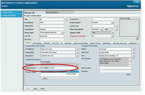 configuring email notifications documentation for bmc digital