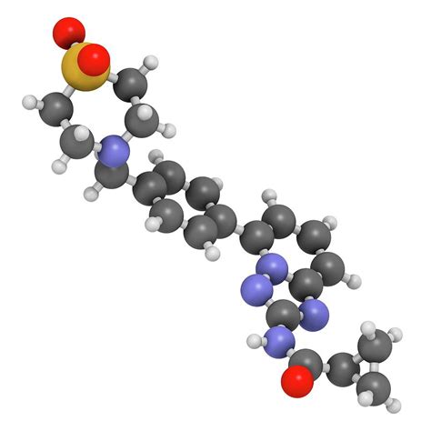 Filgotinib Anti Inflammatory Molecule Photograph By Molekuul