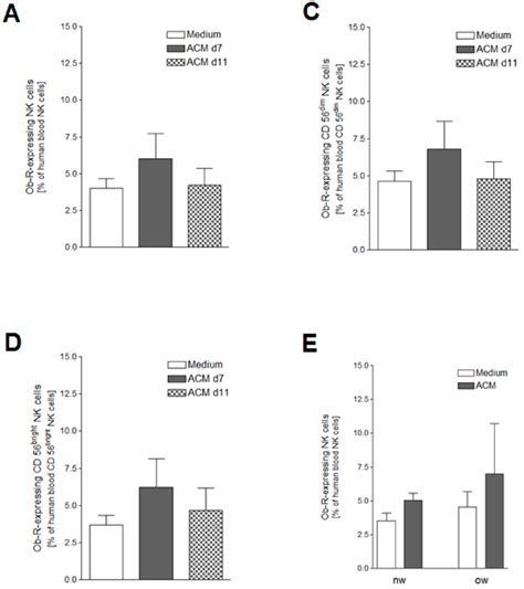 Ob R Leptin Receptor Expression After Acm Stimulation Human