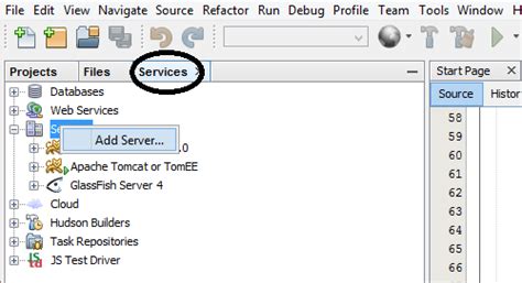 java configuracion tomcat netbeans local stack