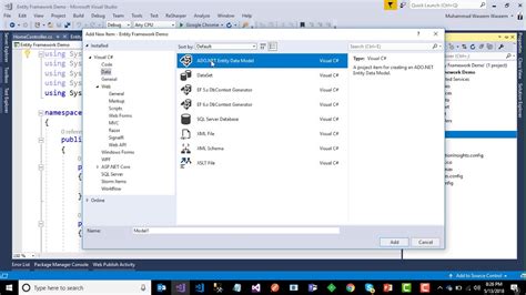 entity framework part 3 youtube