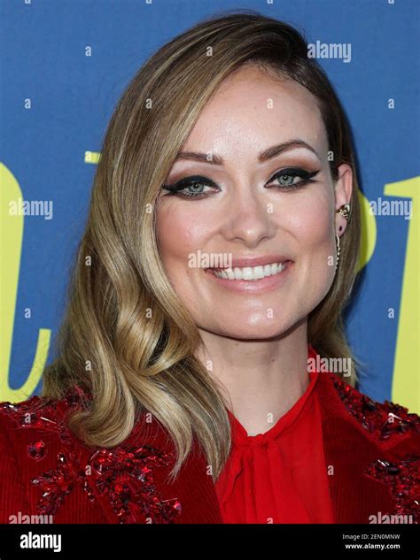 Los Angeles California Usa May 13 Actress Olivia Wilde Wearing A