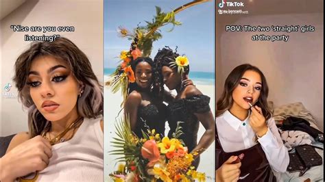 Wlw Lgbt Tiktok Compilation Fall In Love Youtube