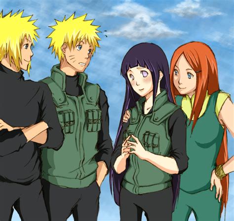 Charu San Destiny1027 Hyuuga Hinata Namikaze Minato Uzumaki Kushina
