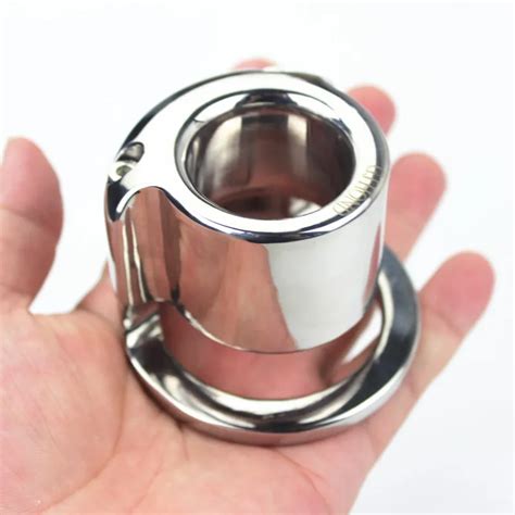 5 Sizes Cockrings Male Scrotal Pendants Removable Stainless Steel