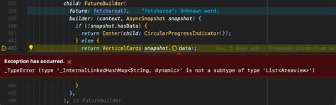 flutter type error while fetching data from api while using future