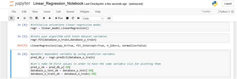 intermediate python 4 steps to build up your univariate linear